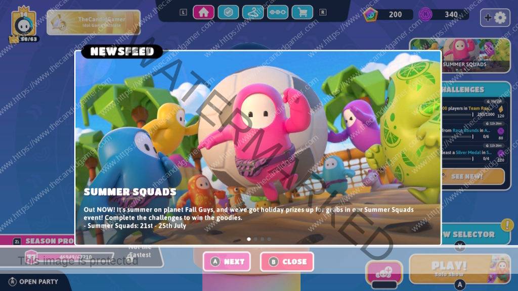 Fall Guys — Summer Squads Event | The Candid Gamer